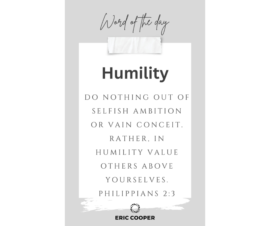 Finding True Contentment in Christ through Humility – Eric Cooper Finding True Contentment in Christ through Humility – Eric Cooper